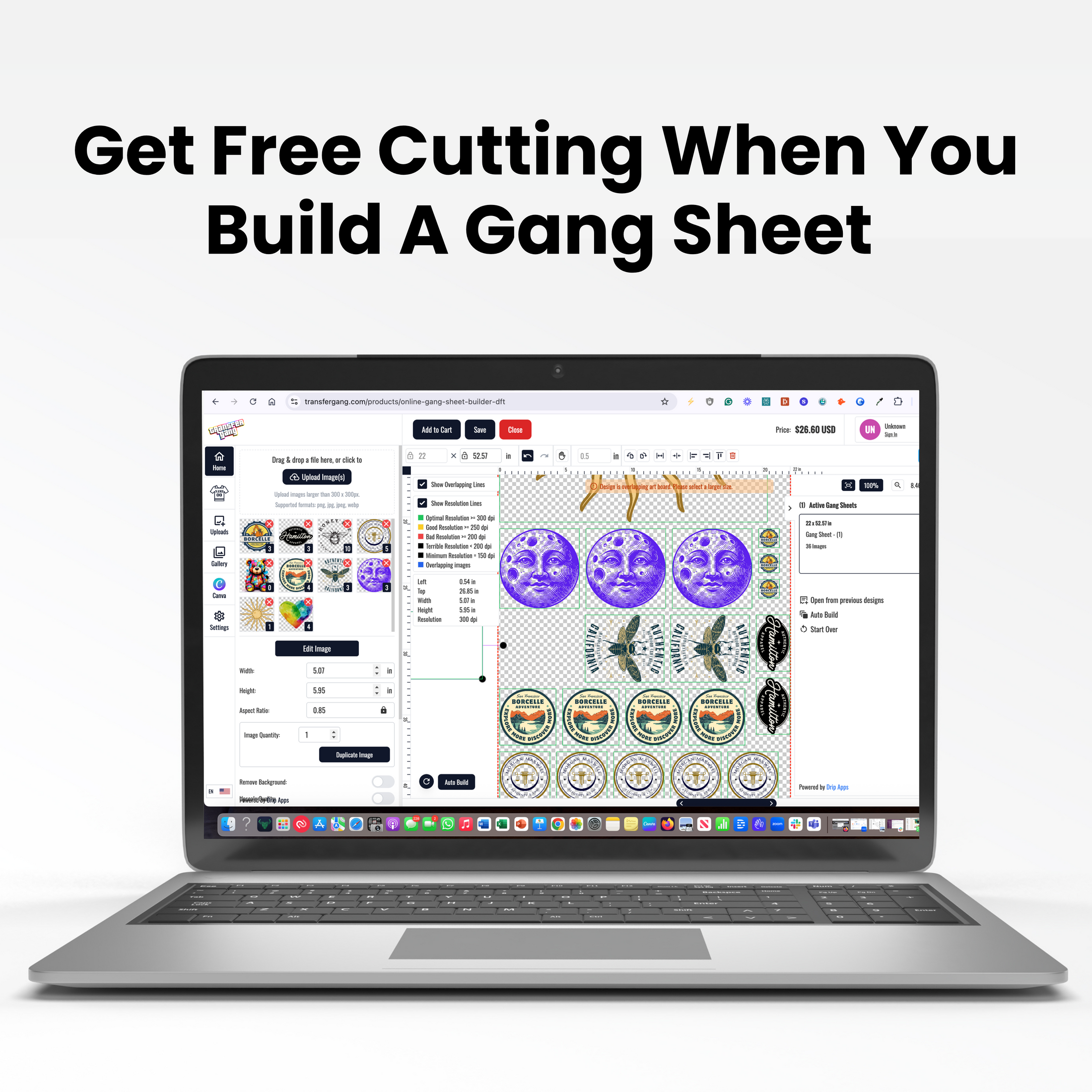 Build A Gang Sheet (DTF) – Transfer Gang