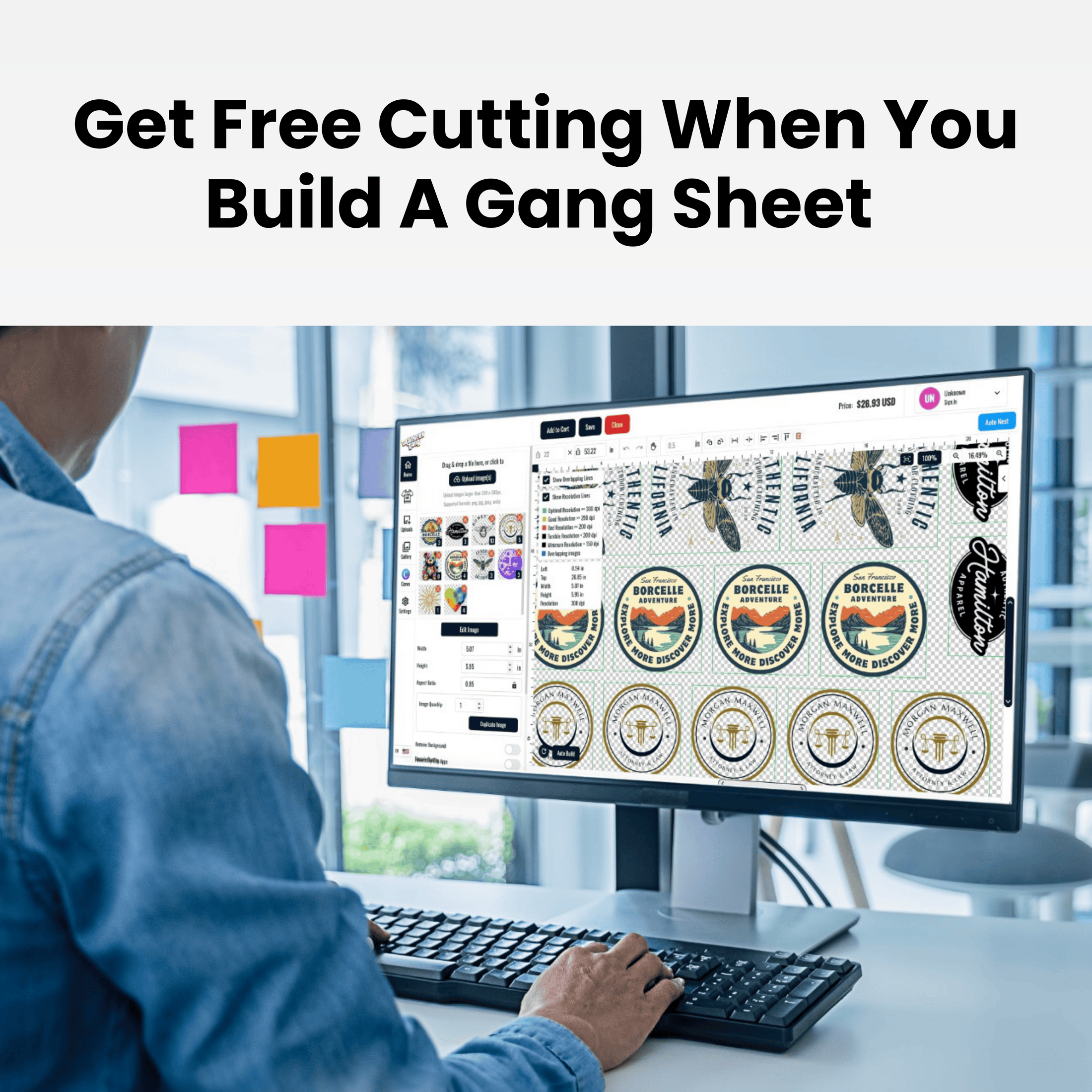 Build A Gang Sheet (UV-DTF) – Transfer Gang